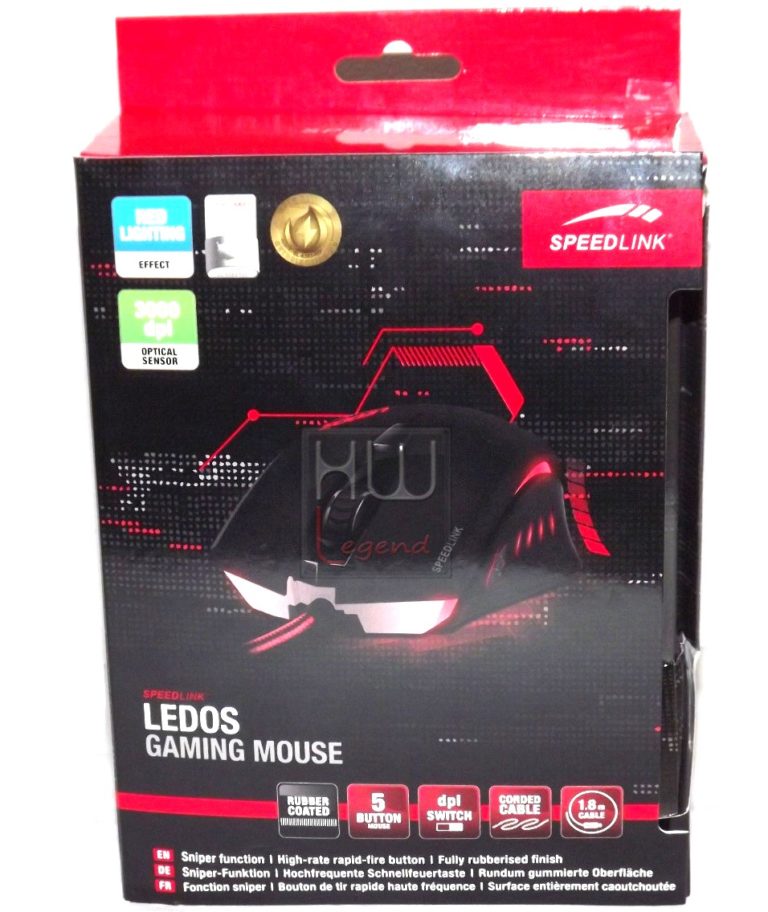 Speedlink Ledos gaming mouse black: Per i giocatori alle prime armi ...