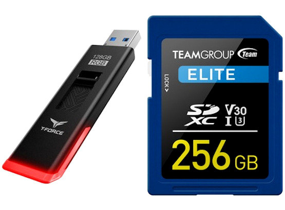 TeamGroup presenta i nuovi prodotti T-Force Spark RGB USB e ELITE SDXC ...