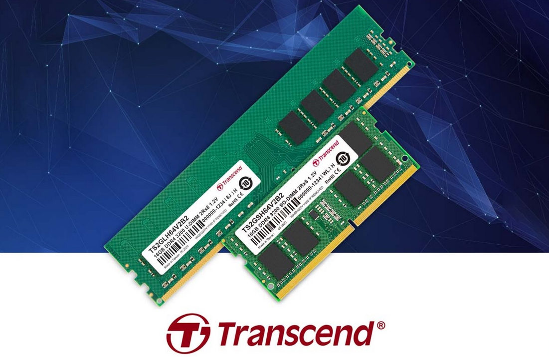 I Moduli di Memoria DDR4-3200 Industriali di Transcend Ottimizzano la ...
