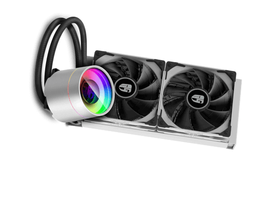 DeepCool Gamer Storm CASTLE 240EX WHITE – CPU AIO Liquid Cooler [DP-GS ...