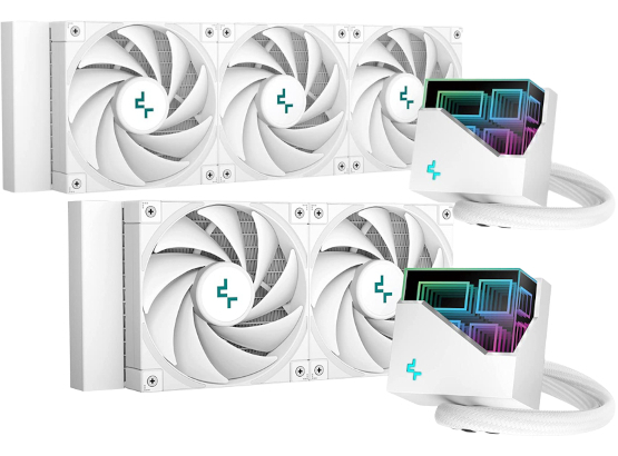 DeepCool lancia la serie LT WH Premium AIO Liquid Cooler: un design ...