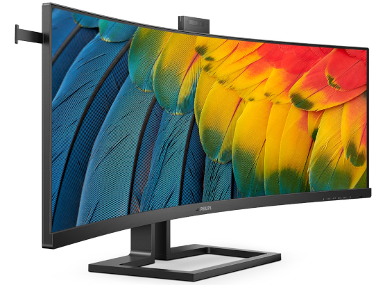 Nuovo monitor Philips SuperWide con Webcam Noise-Cancelling da 5 ...