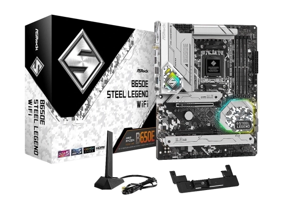 ASRock B650E Steel Legend WiFi – AMD B650E Chipset – AM5 - HW Legend