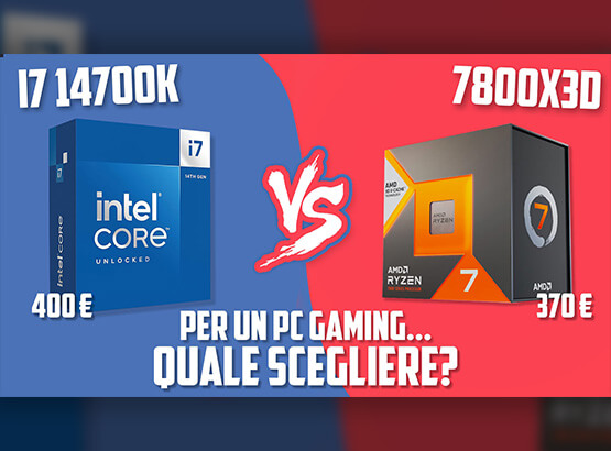AMD Ryzen 7 7800X3D vs Intel Core i7-14700K: Quale tra le due CPU scegliere per un PC da Gaming ...