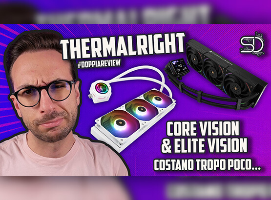 Thermalright Core Vision 360 ARGB White e Elite Vision 360 ARGB Black ...