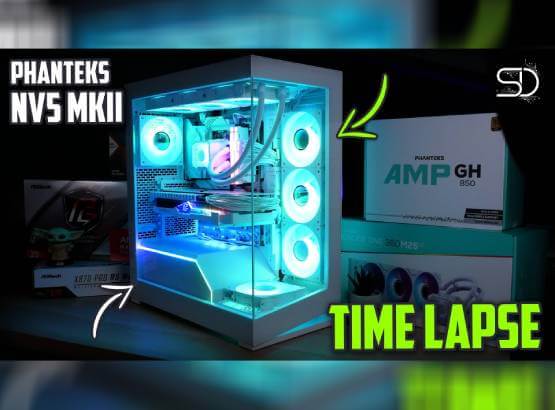 PC BUILD TIME LAPSE - Phanteks NV5 MKII White! - HW Legend