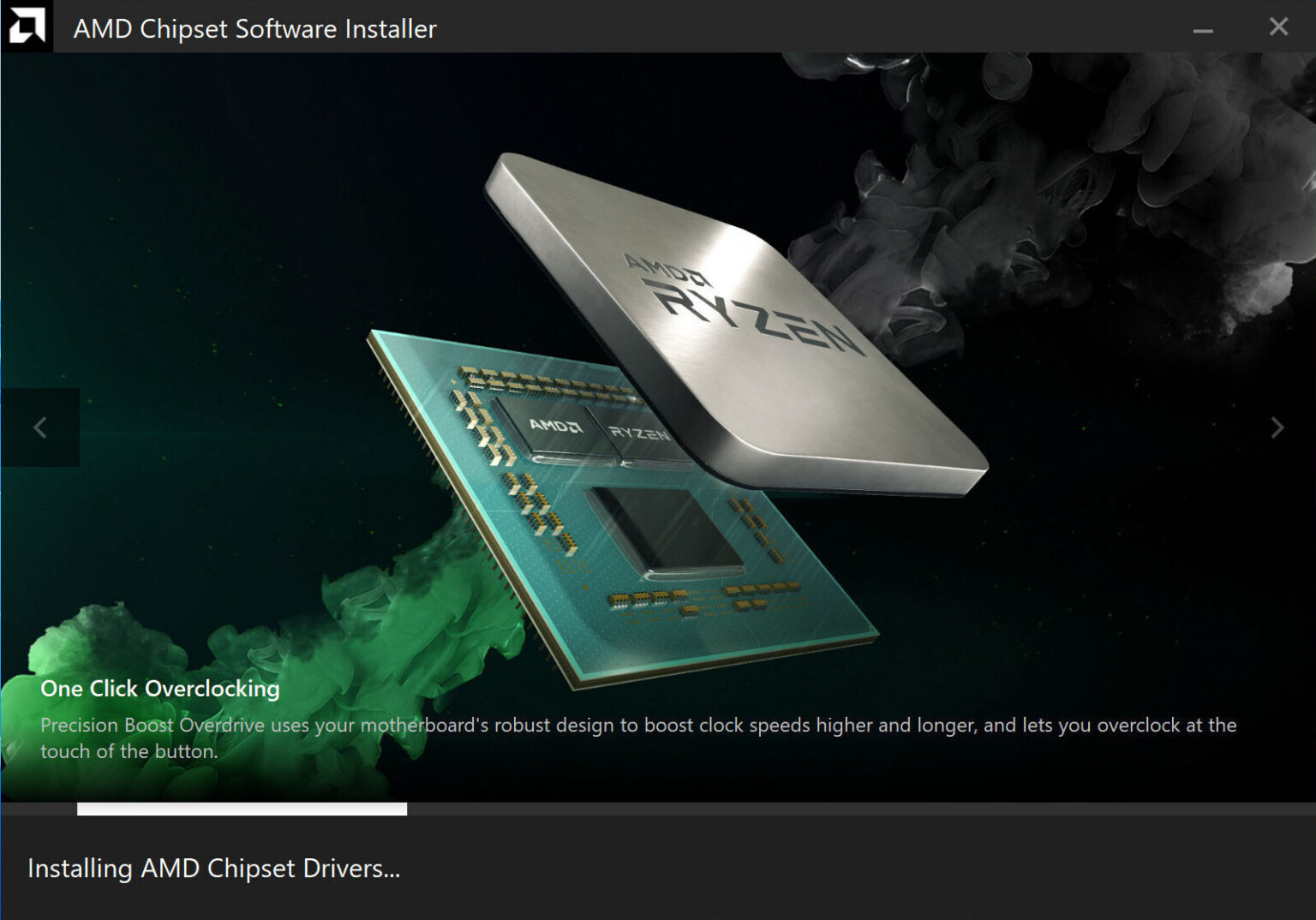 AMD Ryzen Chipset 8.01.20.513: bug fix, nuovo Install Shield e problemi ...